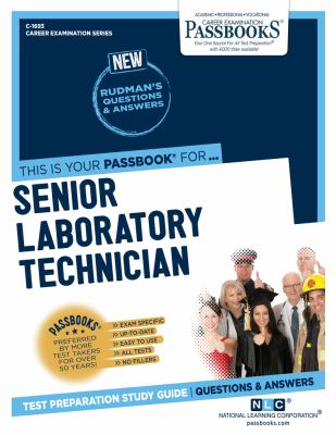 Senior Laboratory Technician book by National Learning Corporation ...