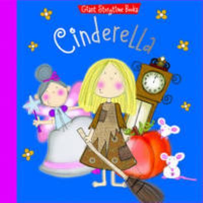 GIANT STORYTIME BOOKS. SET OF 4.,CINDERELLA, ,LITTLE RED RIDING HOOD ...
