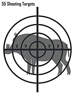 55 Shooting Targets : Wild Boar Shooting Targets book by Special ...