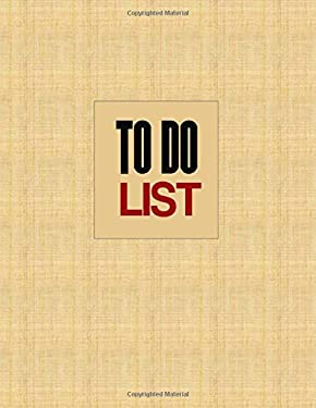 To Do List: For Work, To Do Checklist, To Do List Journal, Daily To Do ...