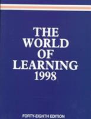 The World of Learning, 1998 book: 9781857430394