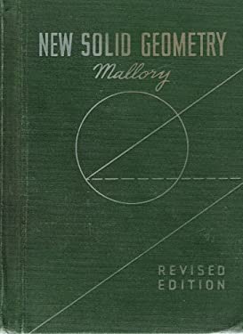 New Solid Geometry, Revised Edition used copy: BWB18696157