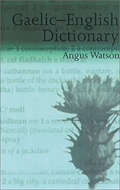 Gaelic-English Dictionary used book by Angus Watson: 9781874744924