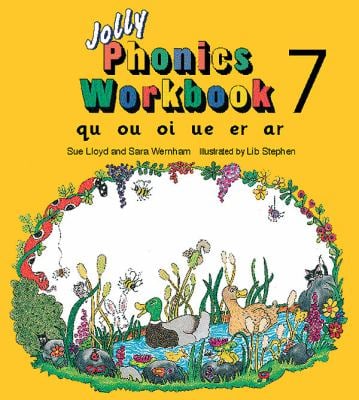Jolly Phonics Workbook 7 Vol. 7, No. 7 : Qu, Ou, Oi, Ue, Er, Ar used ...