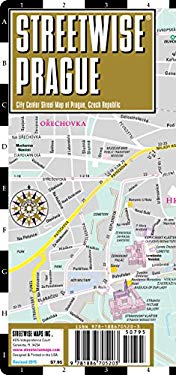 Streetwise Prague Map - Laminated City Center Street Map of Prague ...