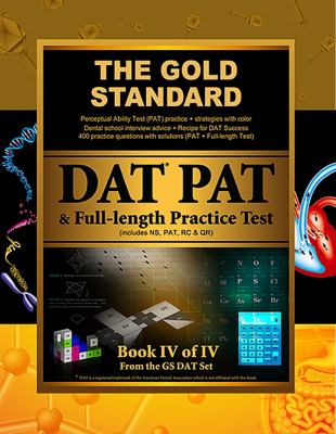 Gold Standard Introduction to the DAT, Perceptual Ability Test (PAT ...