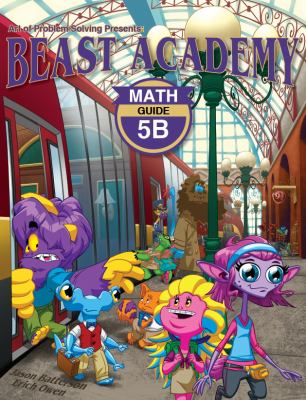 Beast Academy Guide 5B used book by Jason Batterson: 9781934124628