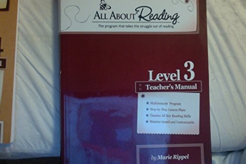 All About Reading Level 3 Teacher's Manual copy: 9781935197478