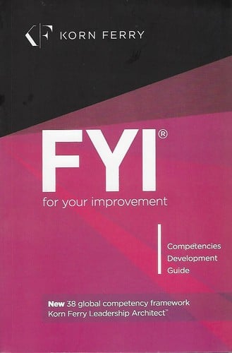 KF FYI® for Your Improvement ENG : Competencies Development Guide used book by Heather Barnfield ...