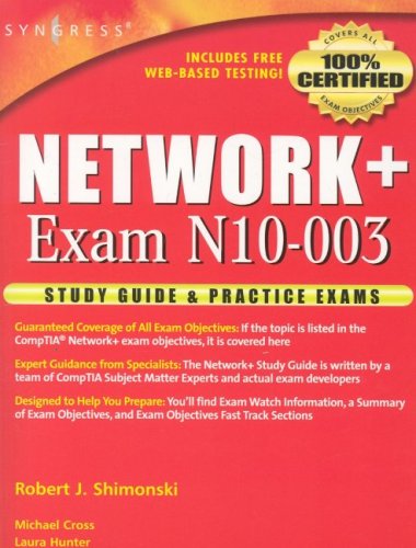 Network+ Study Guide and Practice Exams used book by Robert Shimonski ...
