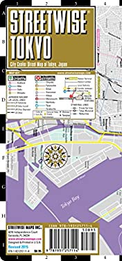 Streetwise Tokyo Map - Laminated City Center Street Map of Tokyo, Japan ...