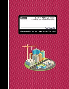 Engineer Isometric Notebook Grid Spiral Graph Paper (3D Triangular ...