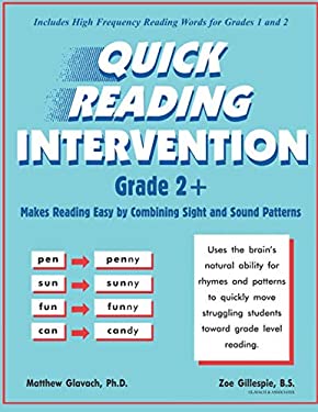 Quick Reading Intervention Grade 2+ book by Matthew Glavach P Hd ...