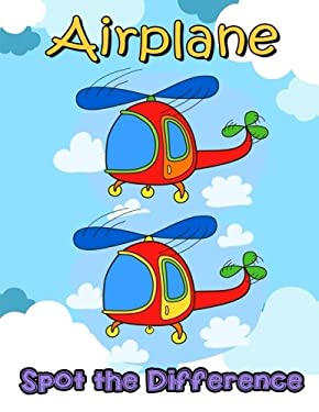 Airplane Spot the Difference : Activity Book for Kids 30 Airplane Find ...