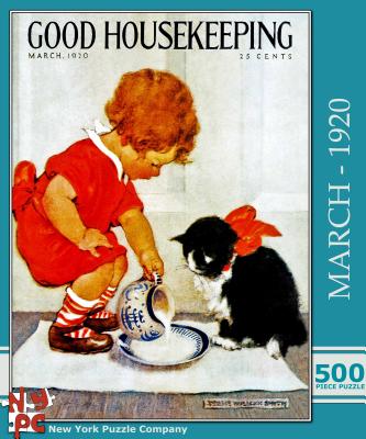 Good Housekeeping - March 1920 500 Piece Jigsaw Puzzle book: 0851996002550