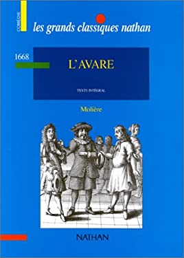 L' Avare book by Molière: 9782091878232