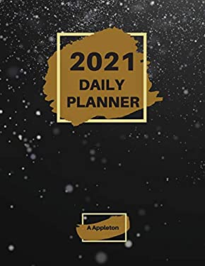 2021 Daily Planner: Wonderful 2021 Daily Planner with 1 page per day ...