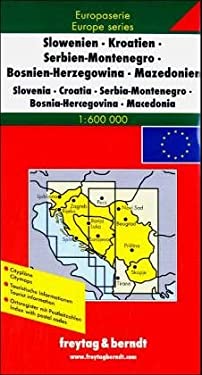 Yugoslavia Map book by Fb Yug: 9783850842075
