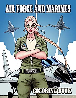 Air Force and Marines Coloring Book: Kids Army Books, Tanks ...