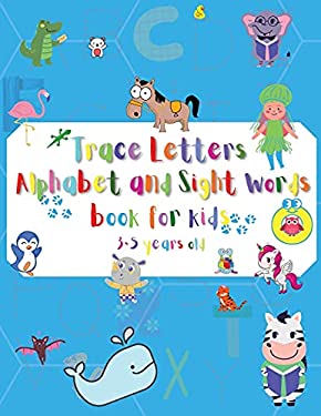 Letter Tracing Alphabet and Sight Words for kids 3-5 years old: Letters ...