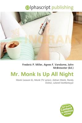 Mr. Monk Is Up All Night book by McBrewster John, Agnes F. Vandome ...