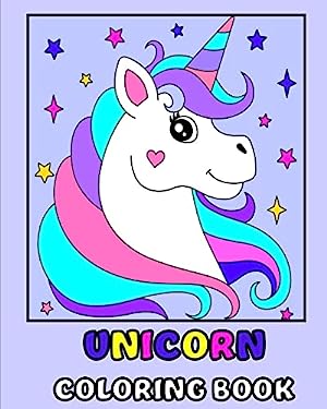 Unicorn Coloring Book: 30 Cute Coloring Pages for Kids book by Pretty ...
