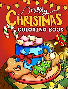 Merry Christmas Coloring Book : Simple and Large Print Illustrations of ...