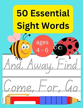 50 Essential Sight Words: read and trace/ 50 essential sight words/ 50 ...