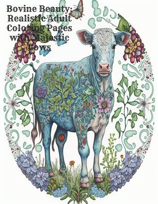 Bovine Beauty: Realistic Adult Coloring Pages with Majestic Cows copy ...