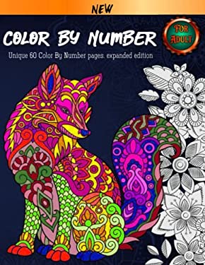 Color by Number for Adult : Coloring Book. 60 Color by Number Pages ...