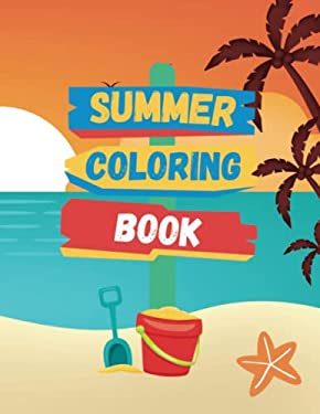 Children's Summer Coloring Book book: 9798386513733