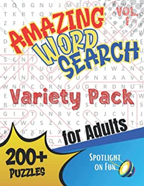 Amazing Word Search for Adults Variety Pack Vol. 1 : Word Puzzle Book ...