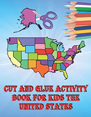 Cut and Paste Books for Kids Ages 3-5 Maps with Flags : Cut and Glue ...