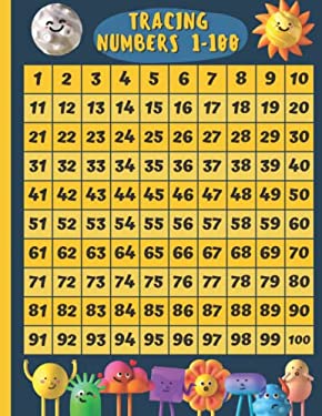 Tracing Numbers 1-100 for Kindergarten and Preschool : Tracing Numbers ...