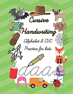 Cursive Handwriting | Alphabet and CVC Practice For Kids: Joined ...
