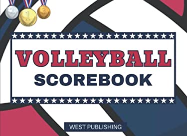 Volleyball Scorebook : High School and Middle School Stats Sheets for ...