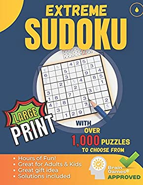 Extreme Sudoku: OVER 1,000 Extremely Fun Sudoku Puzzles | From Extreme ...