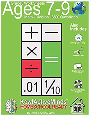 Grade 3 Worksheets - Math Division, HomeSchool Ready +3500 Questions ...