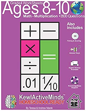 Grade 4 Worksheets - Math Multiplication, HomeSchool Ready +3500 ...
