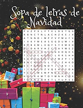 sopa de letras de navidad: Libro de búsqueda de palabras en español ...