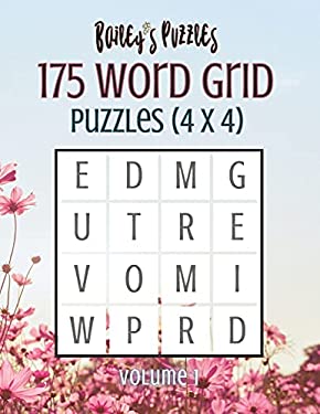 175 Word Grid Puzzles : How Many Words Can You Make in This 4x4 Grid? a ...