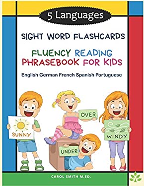 5 Languages Sight Word Flashcards Fluency Reading Phrasebook for Kids ...