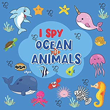 I Spy Ocean Animals : Coloring and Guessing Game for Toddler, Preschool ...