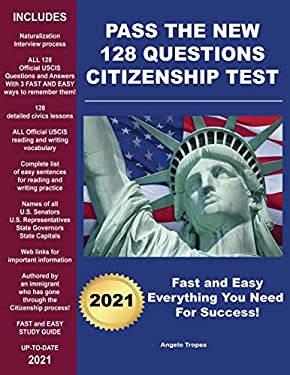 Pass the New 128 Questions Citizenship Test: For persons filing for ...