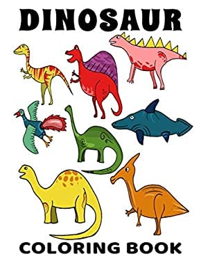 Dinosaur Coloring Book: A Fun-Filled Activity For Kids of All Ages ...