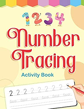 Number Tracing Activity Book: Tracing books for kids, Preschoolers ...