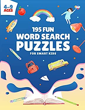 195 Fun Word Search Puzzles for Smart Kids: Challenging Word Search ...