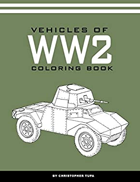 Vehicles of WW2 Coloring book copy