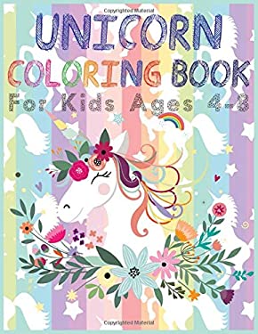 Unicorn coloring book for kids ages 4-8: A amazing cute Coloring Book ...