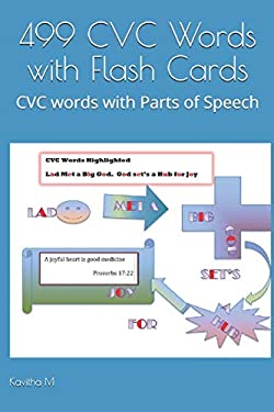 499 CVC Words with Flash Cards : CVC Words with Parts of Speech book ...